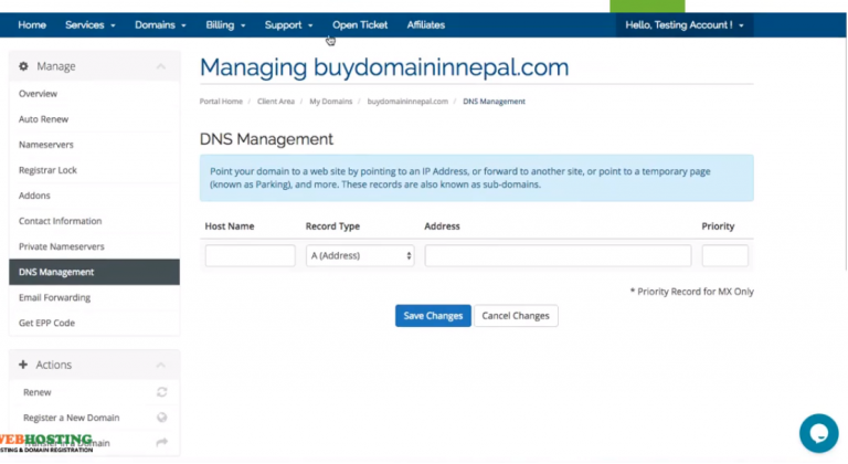How to Use A Custom Domain In Blogger